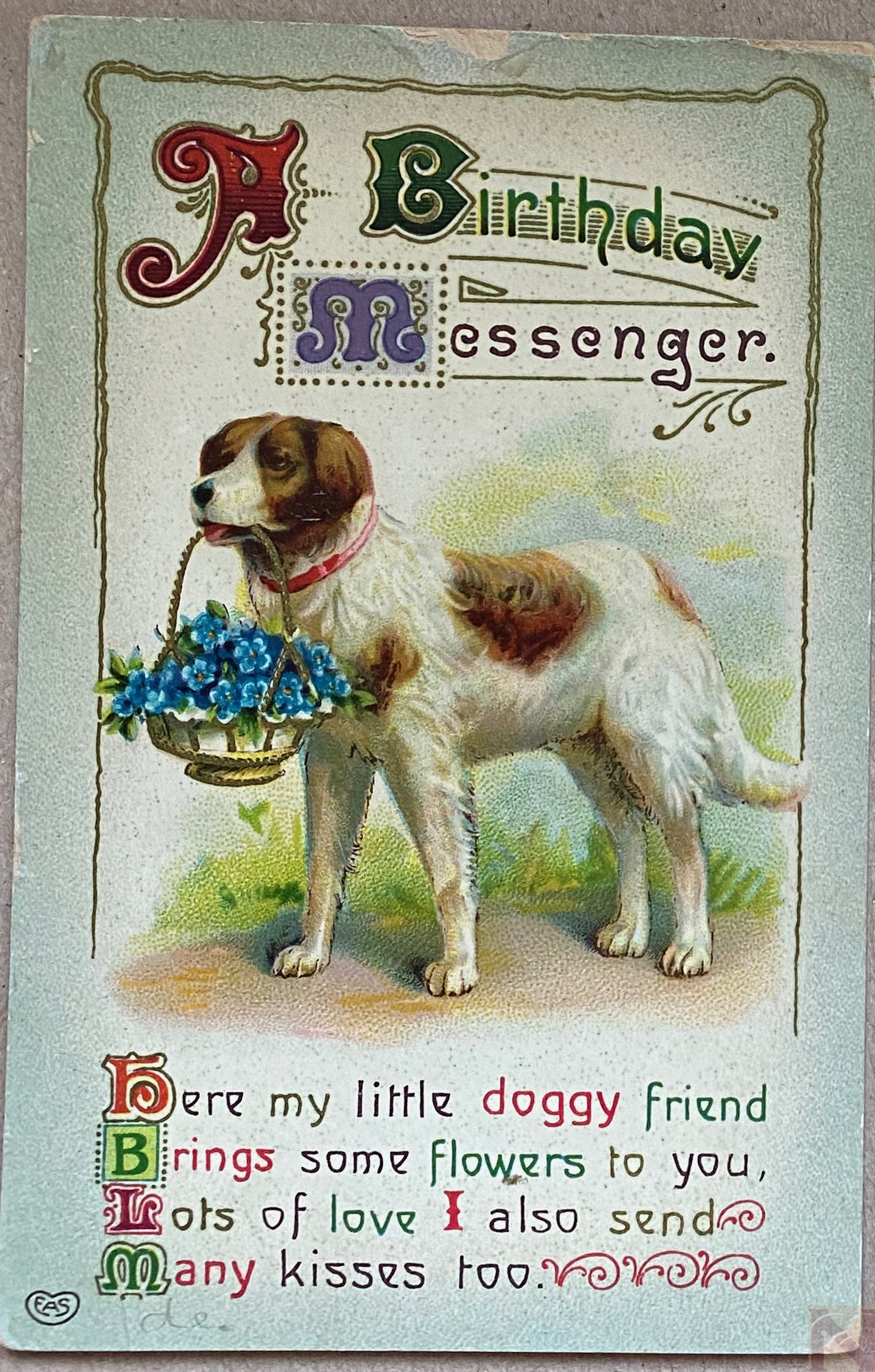 Birthday Card Postcards